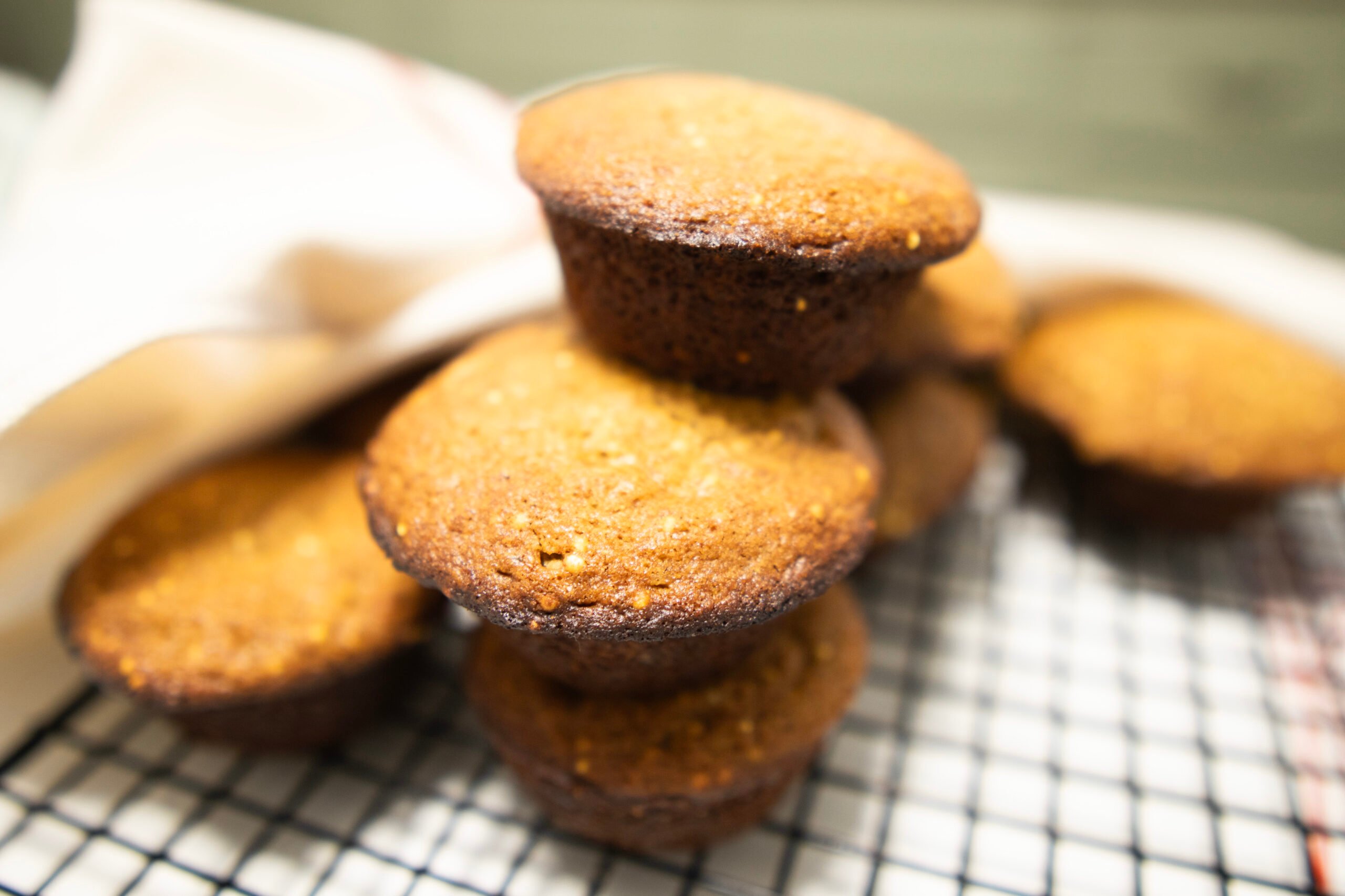 Einkorn Millet Muffins Made With Fresh Milled Flour - The Rose Homestead