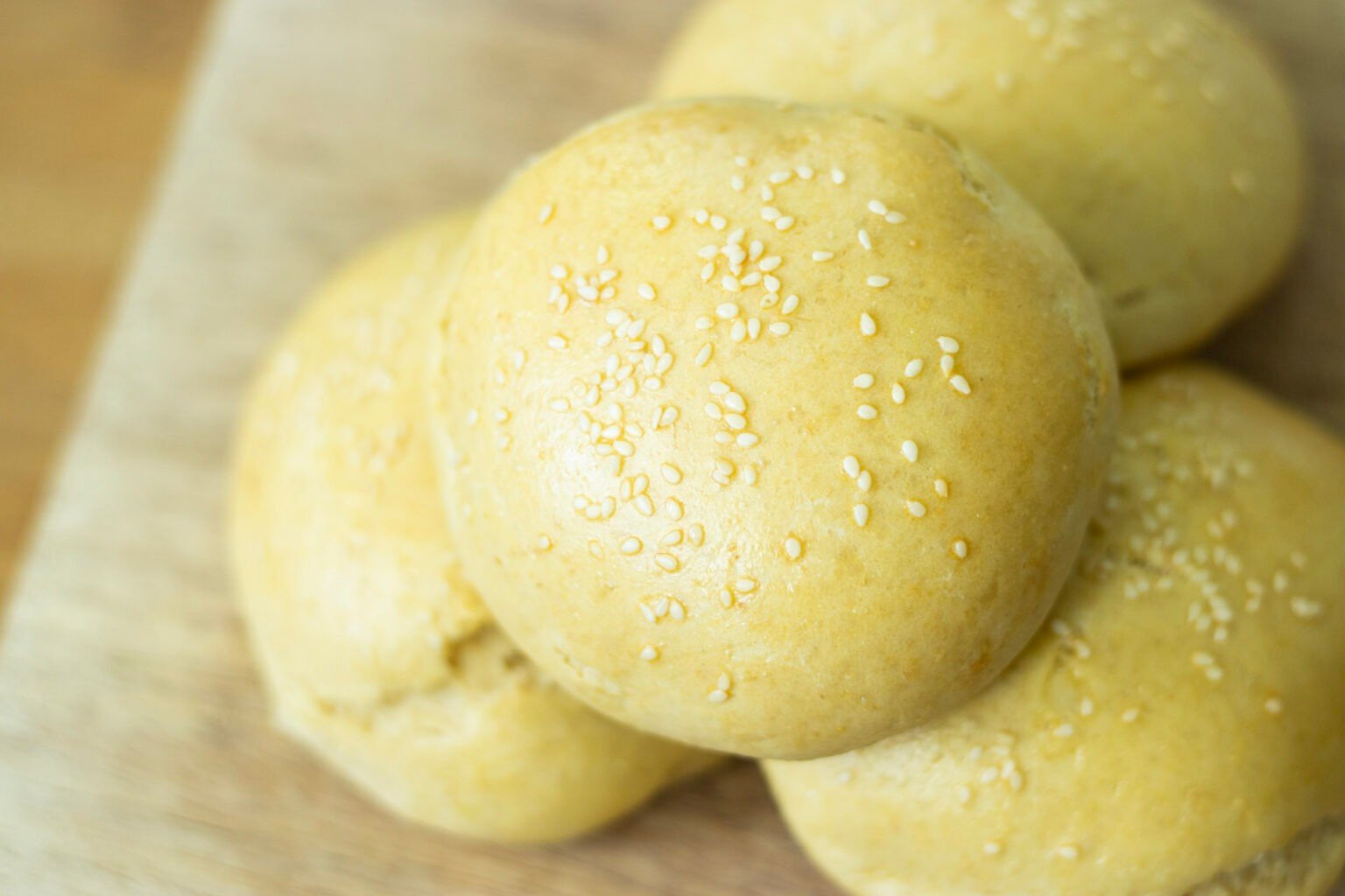 Quick and Easy Homemade Hamburger Buns - The Rose Homestead