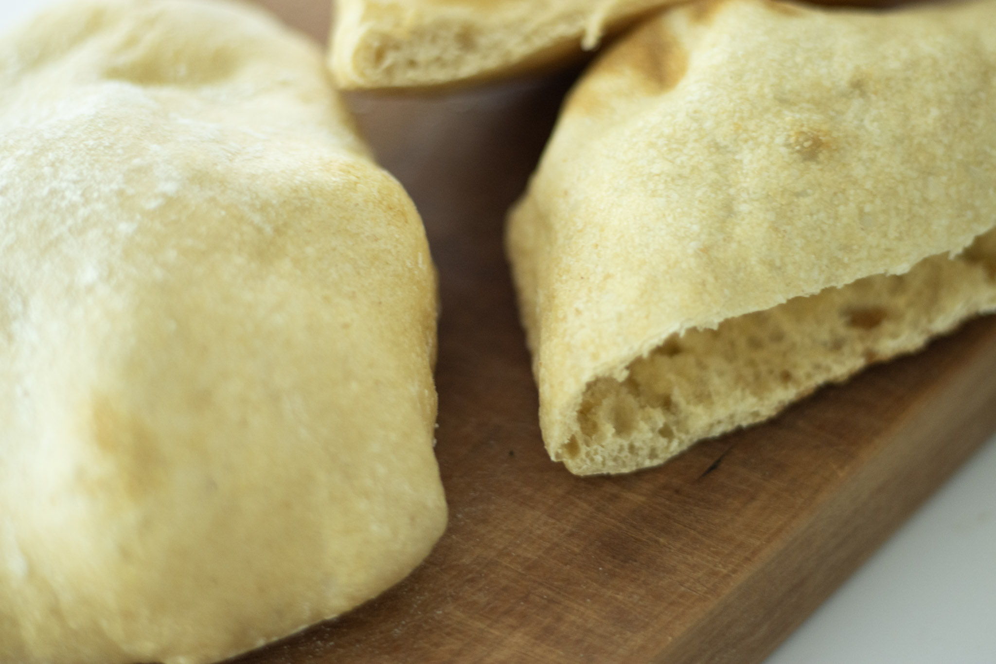 How to make Easy Sourdough Pita Bread - The Rose Homestead