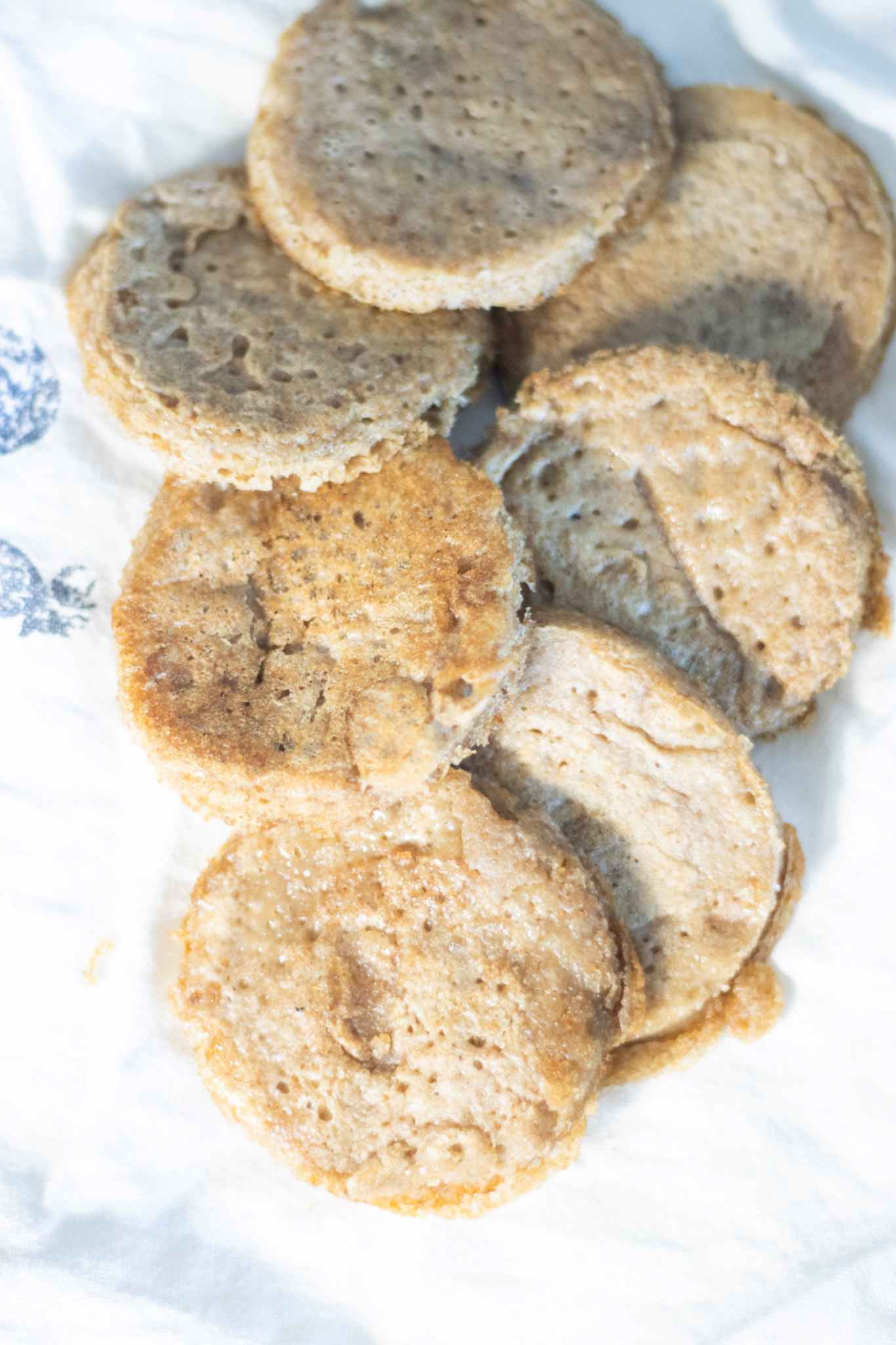 Easy Sourdough Crumpets recipe made with Discard - The Rose Homestead