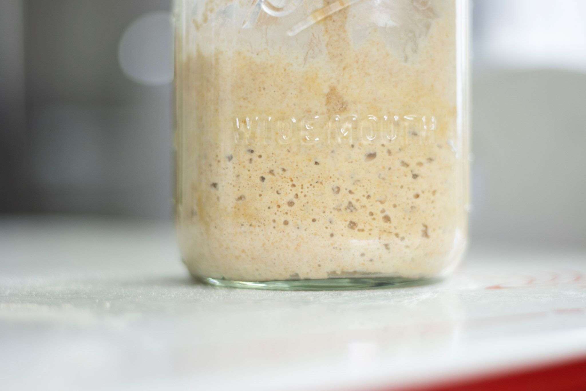 How to Convert a Sourdough Starter to a Stiff Starter - The Rose Homestead