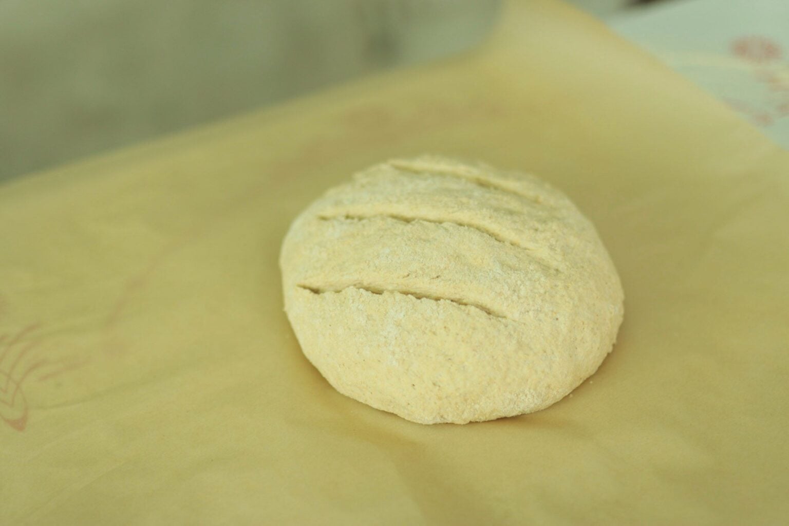 Fresh Milled Artisan Bread (No Knead Country Loaf) - The Rose Homestead