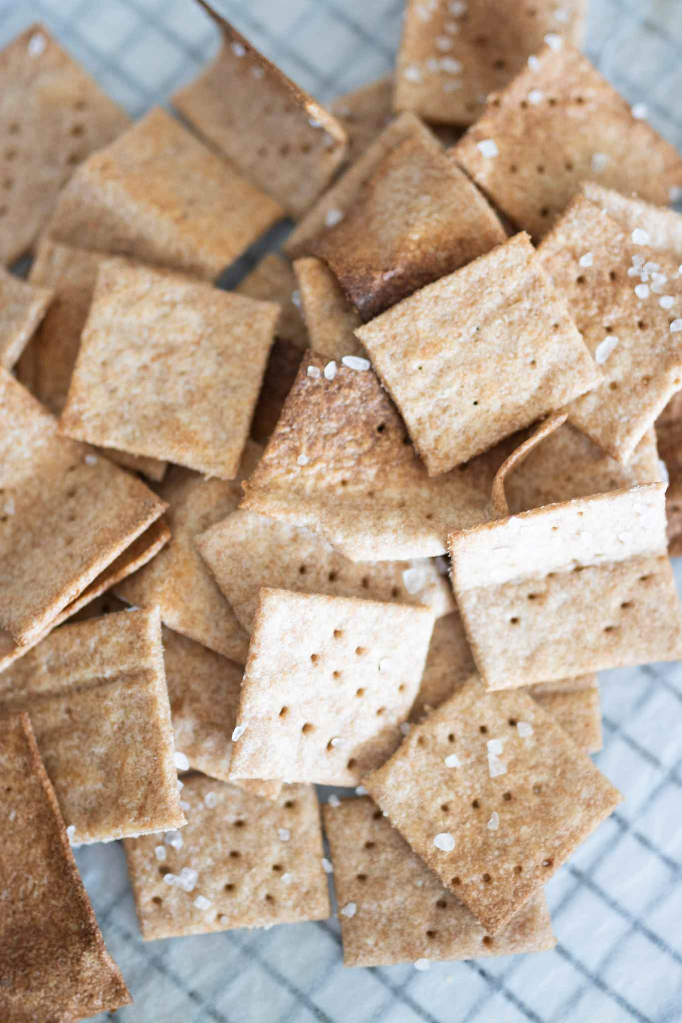 Fresh Milled Crackers (Easy Homemade Snack Recipe) - The Rose Homestead