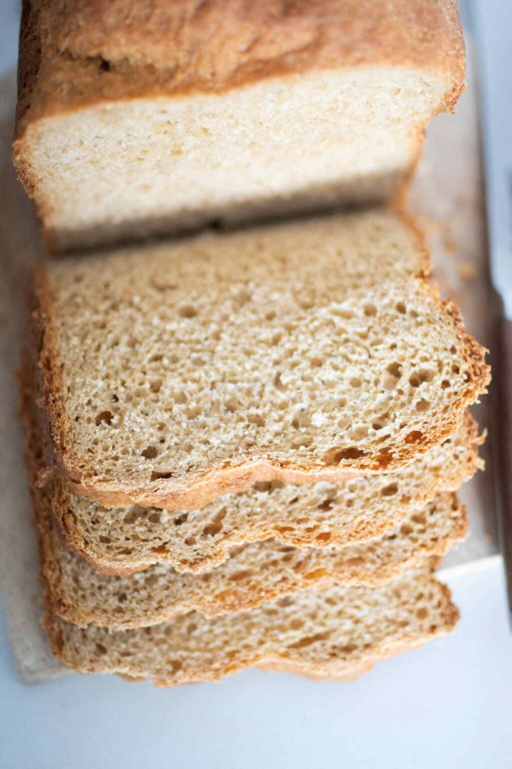 Fresh Milled Sandwich Loaf in the Bread Machine - The Rose Homestead