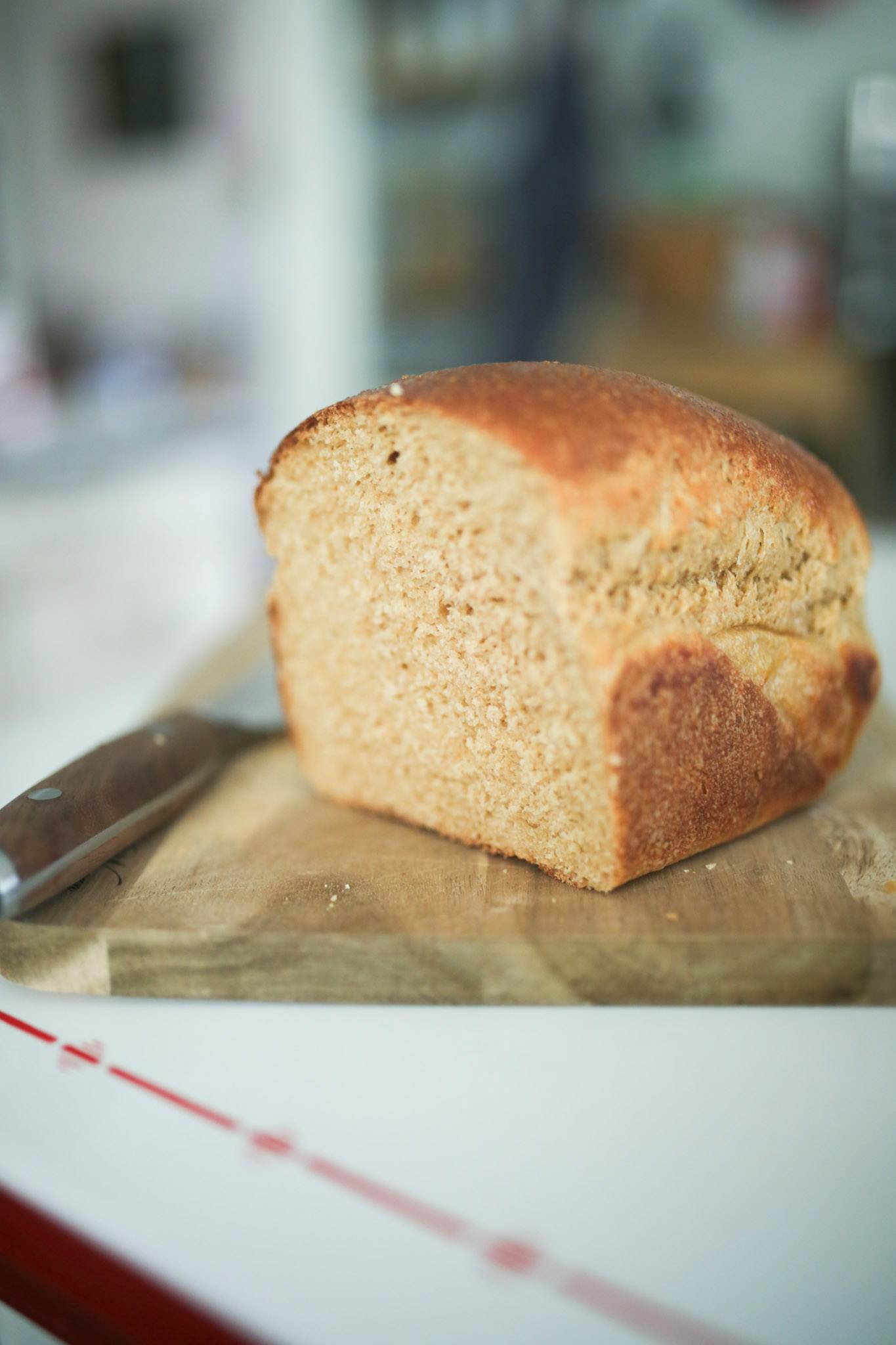Fresh Milled Sandwich Bread with Potato Flake Starter - The Rose Homestead